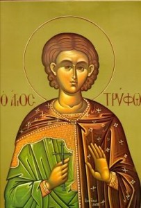 ΑΓΙΟΣ ΤΡΥΦΩΝΑΣ – ΙΕΡΑ ΜΗΤΡΟΠΟΛΙΣ ΘΗΒΩΝ, ΛΕΒΑΔΕΙΑΣ ΚΑΙ ΑΥΛΙΔΟΣ