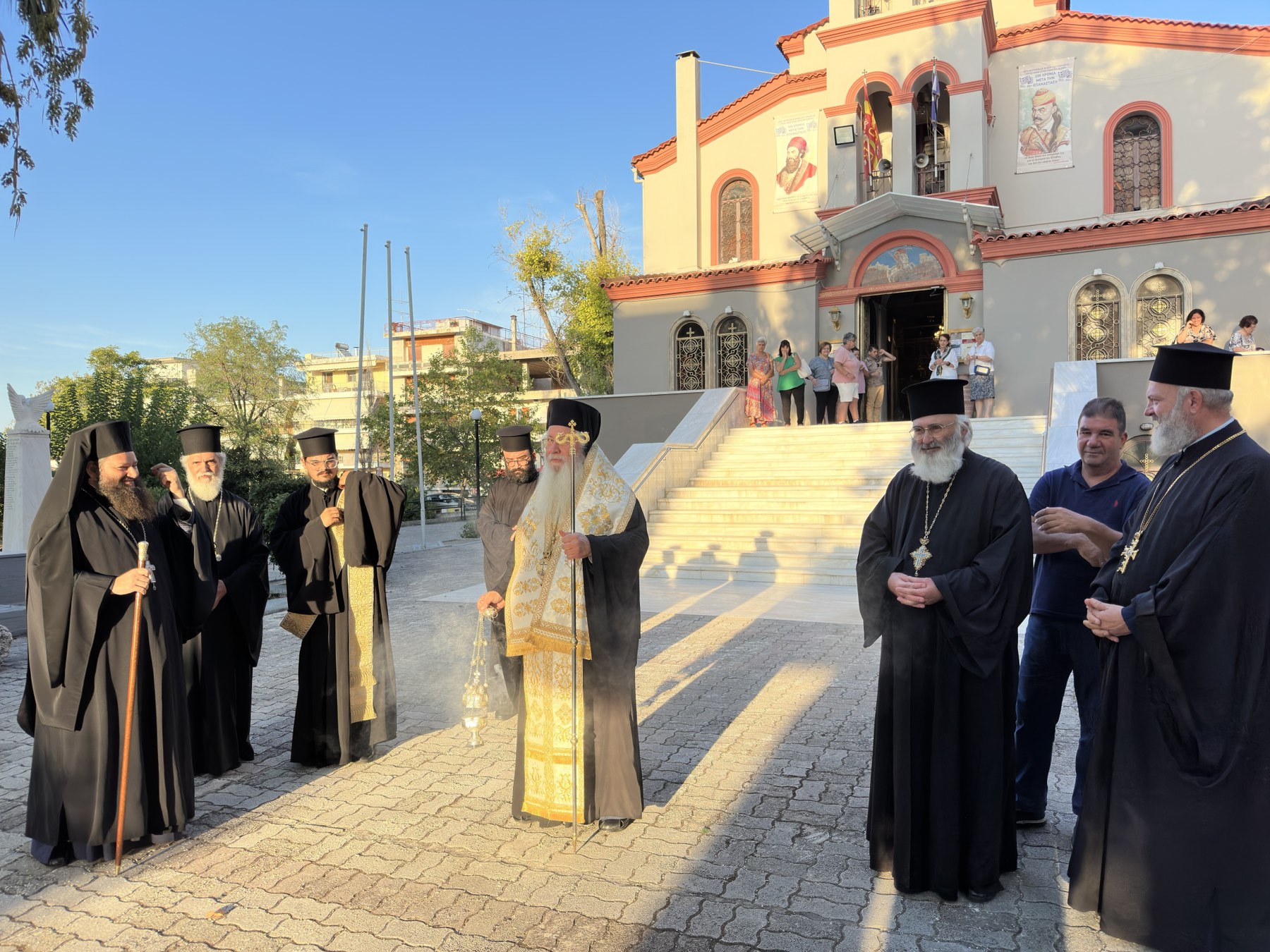 Πανηγυρικός Εσπερινός στο Ιερό Παρεκκλήσιο της Αγίας Σοφίας Λεβαδείας ...